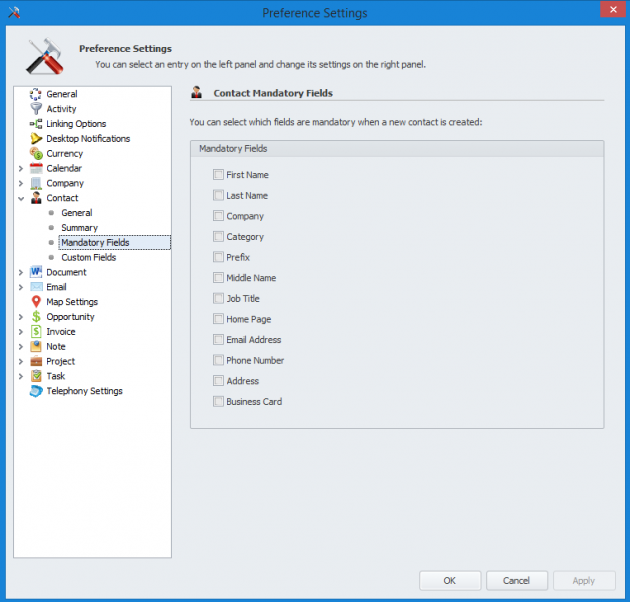 Mandatory Fields | InfoFlo Solutions